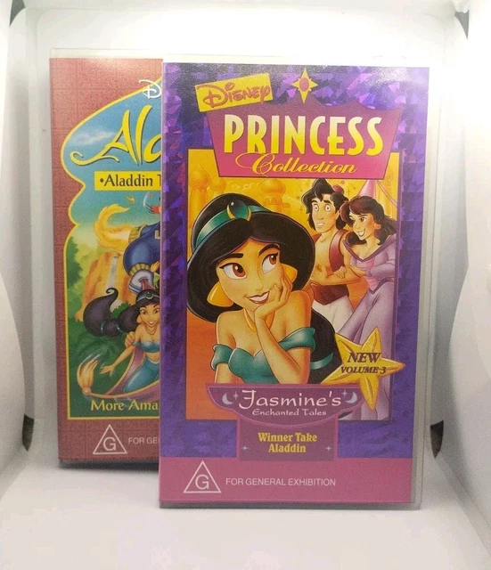 ALADDIN : VOL 1 Aladdin To The Rescue & Princess Collection Vol 3 - VHS ...