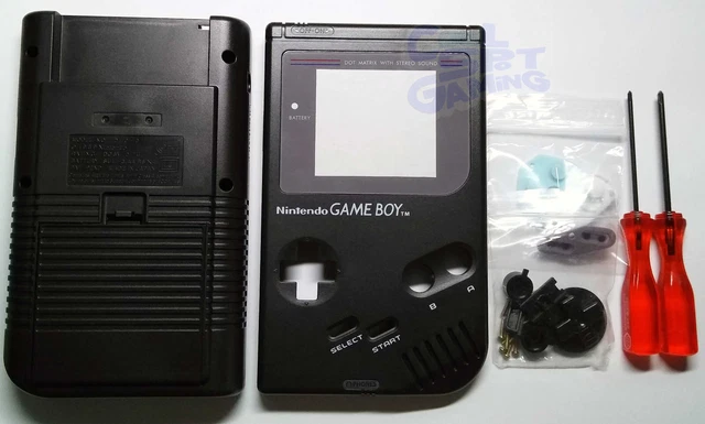 ORIGINAL DMG GAME Boy Replacement Housing Shell Kit - Black £10.99 ...