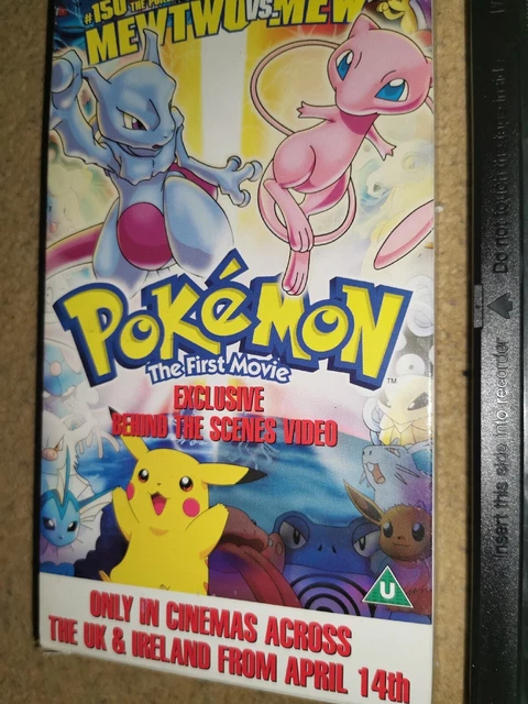 POKEMON THE FIRST Movie Behind The Scenes Promo VHS Tape The Sun £6.92 ...