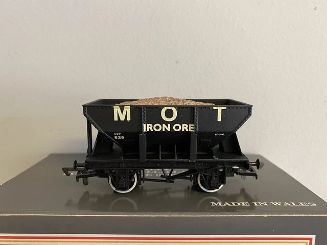 DAPOL LIMITED EDITION wagon WW2 Wolf Wagons MOT 22T Iron Ore Hopper ...