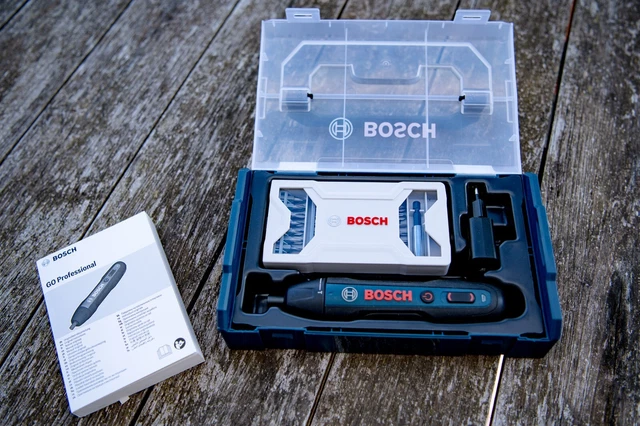 BOSCH PROFESSIONAL AKKUSCHRAUBER Bosch GO inkl. L-Boxx Mini, Bit-Set ...
