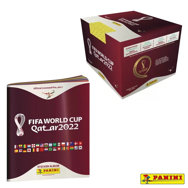 PANINI OFFICIAL FIFA World Cup Qatar 2022™ Sticker Bundle 100 Packets & Album EUR 86,59 ...