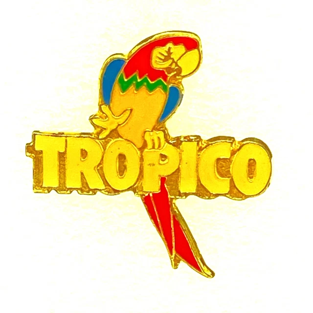 PIN'S BOISSON - Tropico - Logo Perroquet - Boisson aux fruits - AB ...