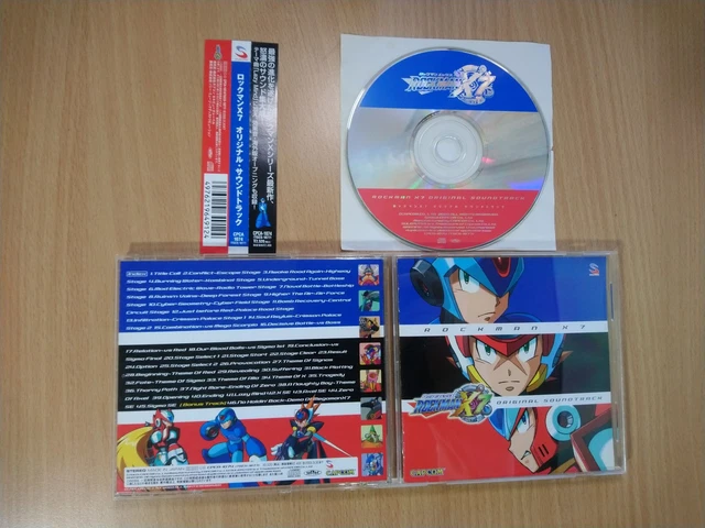 CD ROCKMAN X7 - Original Soundtrack MEGA MAN CAPCOM $46.60 - PicClick AU