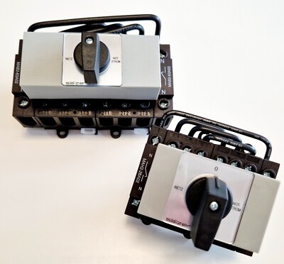 EMERGENCY POWER SWITCH LOAD SWITCH salter installation 63A 32A with N ...