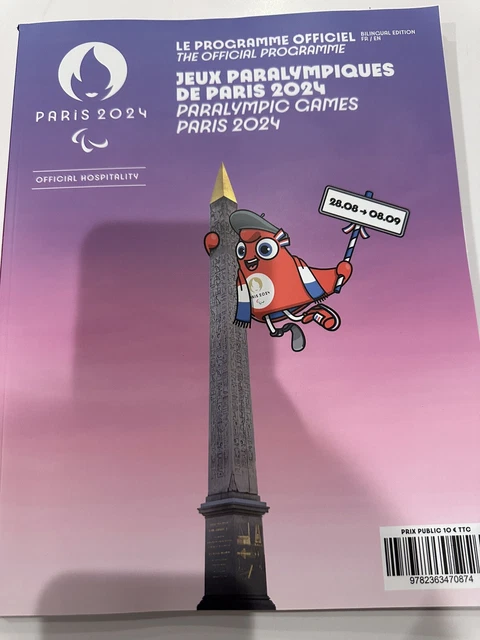 2024 PARIS OLYMPICS Programmheft Official Hospitality Olympic Program ...