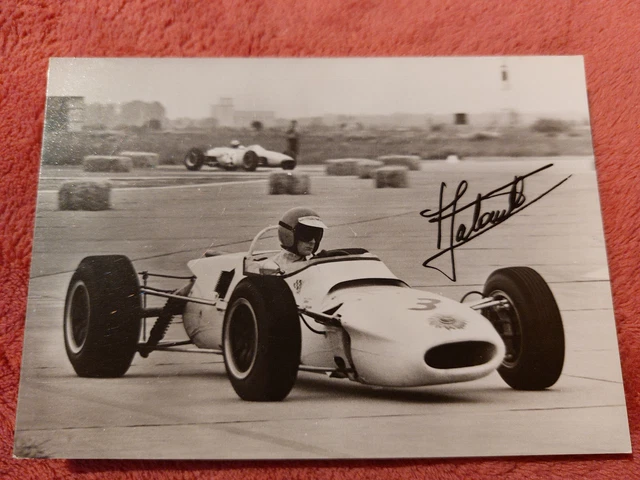 AUTOGRAPH AUTO RACING Driver Formula 1 Jean-Pierre JABOUILLE 1969 EUR ...