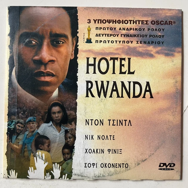 HOTEL RWANDA (2004) DVD - Don Cheadle - Sophie Okonedo - Joaquin ...