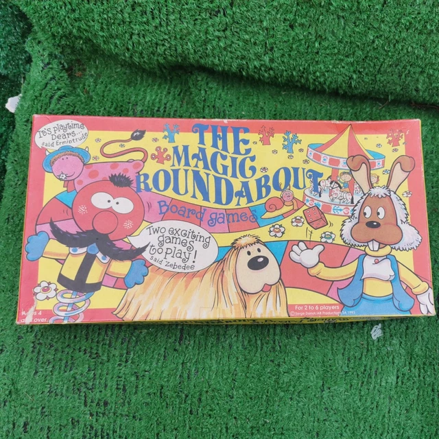 VINTAGE THE MAGIC Roundabout Board Game 1993. Complete. Free UK Postage ...