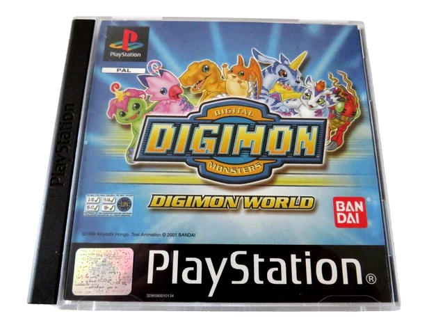 DIGIMON WORLD SONY PlayStation 1 Video Game PS1 UK PAL CIB TESTED £69. ...