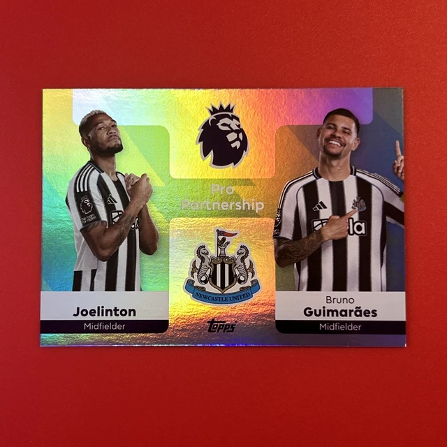 TOPPS 2026 PREMIER League 25/26 Football Pro Partnership Joelinton ...