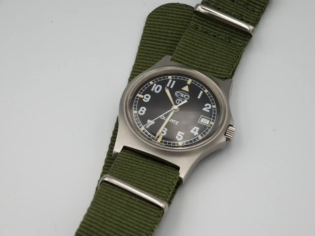 CWC G10 DATE (rare) quartz suisse ETA mvmt 1994 EUR 490,00 - PicClick FR