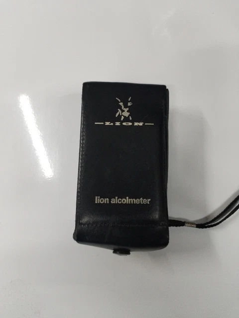 VINTAGE POLICE LION Alcolmeter S-L2A Alcohol Breath Tester Breathalyzer ...