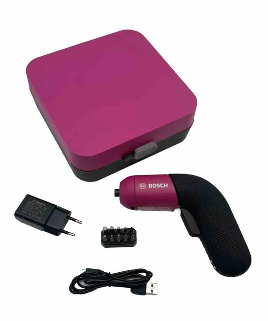 BOSCH IXO COLOUR Edition 3,6V 1,5Ah Lithium-Ionen Akku-Schrauber pink ...
