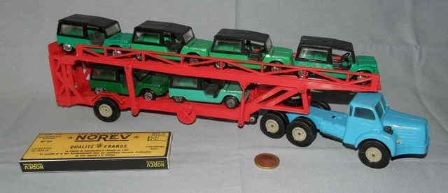 NOREV FRANCE 1/43 ref 95: Berliet TBO 15 Car Transporter (Without ...