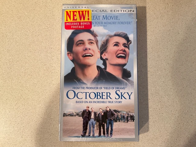 OCTOBER SKY (VHS, 2000, Special Edition) Jake Gyllenhaal, Laura Dern ...