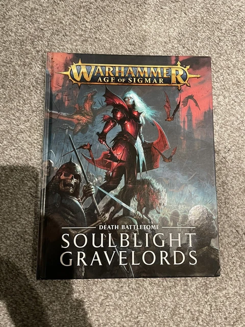 SOULBLIGHT GRAVELORDS BATTLETOME Warhammer Age Of Sigmar quasi nuovo inutilizzato EUR 17,48 ...