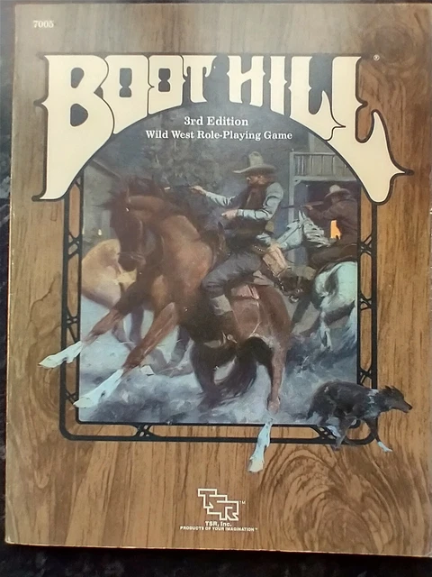 BOOT HILL: 3RD Edition Wild West RPG - NO MAP £40.00 - PicClick UK