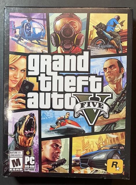 GRAND THEFT AUTO V / GTA 5 (PC / DVD-ROM) NEW $258.25 - PicClick CA