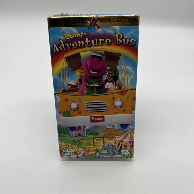BARNEY - BARNEYS Adventure Bus (VHS, 1997) EUR 7,82 - PicClick FR