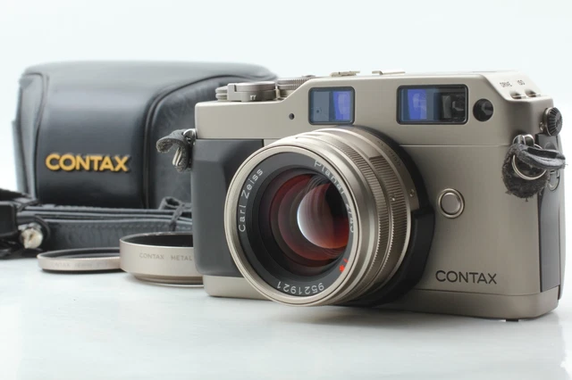 [MINT W/CASE] CONTAX G1 D Green label 35mm Rangefinder Film Camera ...