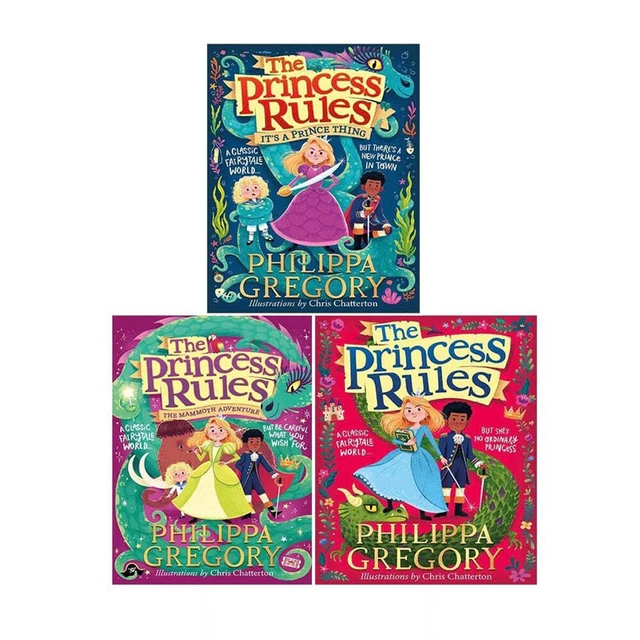 THE PRINCESS RULES Collection 3 Book Set By Philippa Gregory PB NEW £13 ...