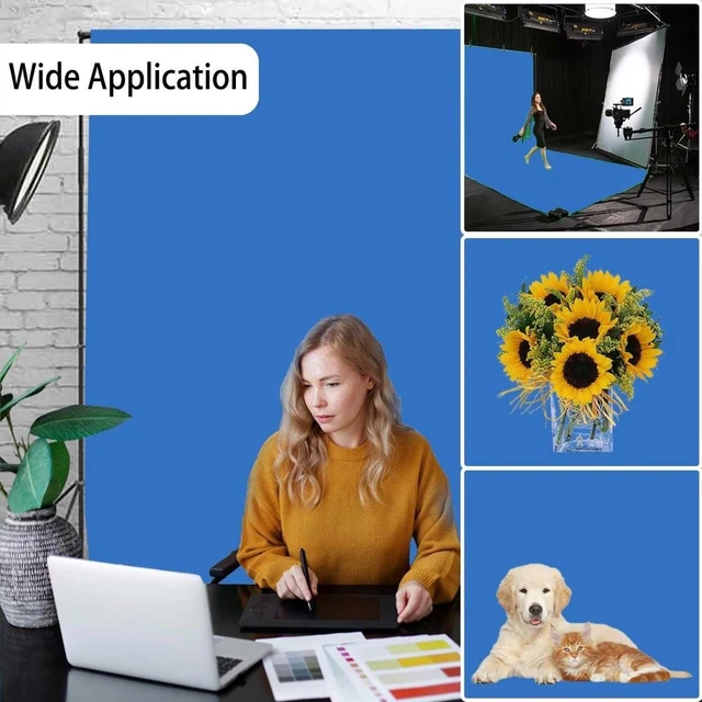 ROYAL BLUE BACKDROP, Photo Booth Portrait Photography Backdrops, Studio ...