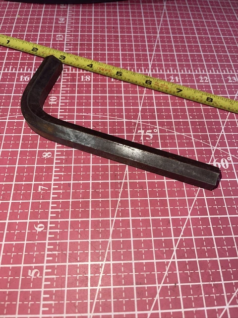 NOS CHESCO USA 14 MM Metric Allen Hex Wrench Key Short Arm Vintage CP ...