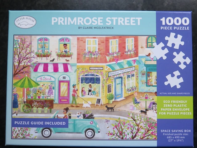 OTTER HOUSE 1000 Piece Jigsaw Puzzle - "Primrose Street" £7.99 ...