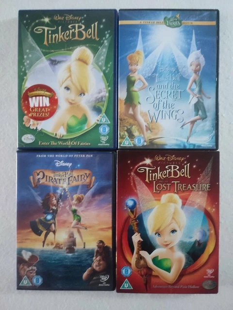 4X WALT DISNEY - Tinkerbell Bundle [DVD] £7.99 - PicClick UK