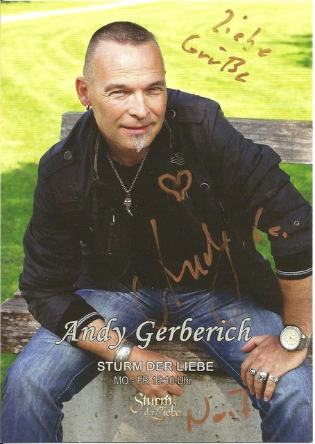 ANDY GERBERICH - Sturm der Liebe EUR 2,00 - PicClick DE