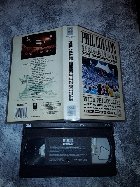 RARE VHS PHIL Collins Live Berlin EUR 5,00 - PicClick FR