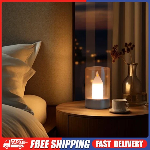 FLAMELESS ELECTRIC LED Candle Type-C Dimmable PIR Motion Sensor Home ...