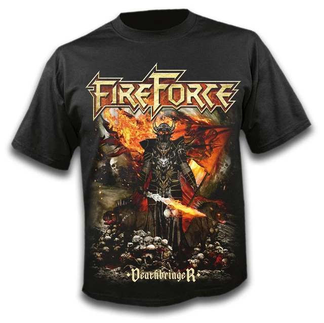 FIREFORCE - DEATHBRINGER T-Shirt size M *NEW* Power Metal Mystic ...