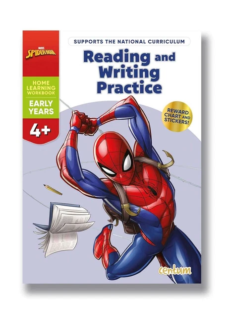 DISNEY LEARNING SPIDER-MAN: Reading & Writing Practice 4+, Good Books £ ...