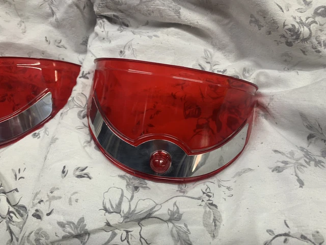1960S ANTIQUE HEADLIGHT Visors Reflectors Vintage auto Chevy Ford Hot ...