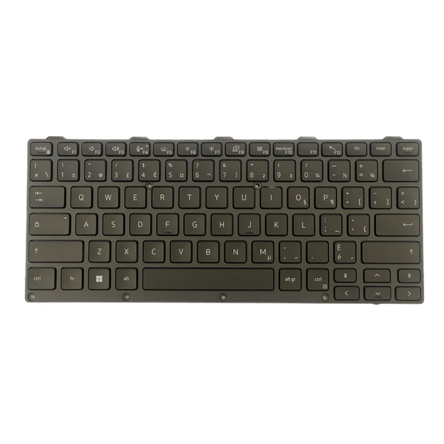 DELL 35G5T RUGGED 7330 5430 French Canadian Backlit Keyboard £124.99 ...