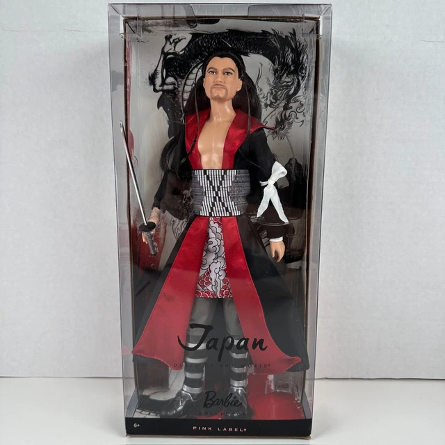 JAPAN KEN DOLLS of the World Barbie Collector Pink Label 2010 Mattel ...