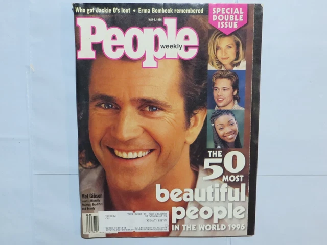 PEOPLE MAGAZINE MAY 6, 1996, Brad Pitt, Michelle Pfeiffer, Brandy M1 ...