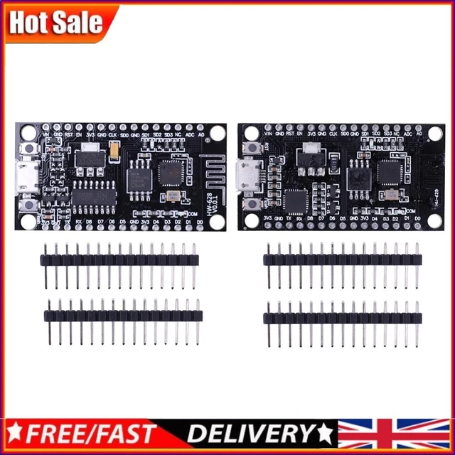 ESP8266 CH340/CP2102 DEVELOPMENT Board with USB Serial 32MB/8MB for ...
