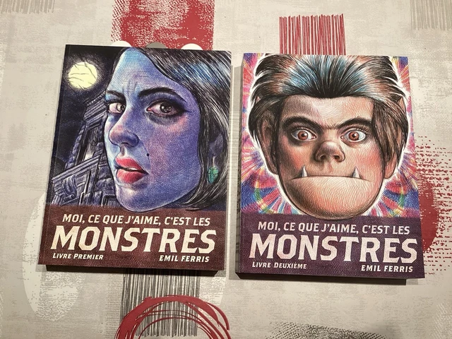 MOI CE QUE j'aime c'est les monstres tomes 1 Et 2 Très Bon État EUR 38 ...