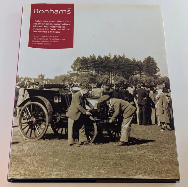 BONHAMS CATALOGUE MOTOR Cars Steam Engines Loco Models Automobilia ...