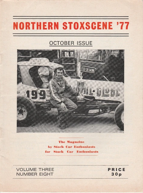NORTHERN STOXSCENE BRISCA F1 Magazine - October 1977 - Mike Close (199 ...