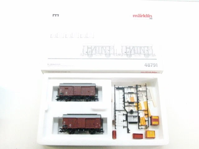 MÄRKLIN H0 48791 Wagen-Set Stückgutverkehr, DB , AC, KKK NEM, TOP in OVP #50371 EUR 19,90 ...