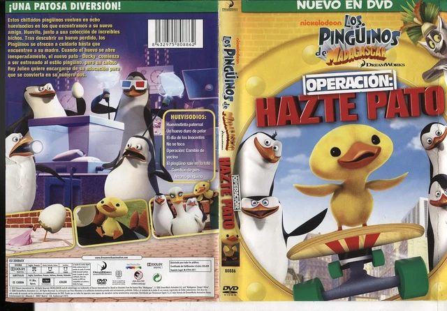 LOS PINGUINOS DE Madagascar Operación: Hazte Pato- Dvd- Usado ...