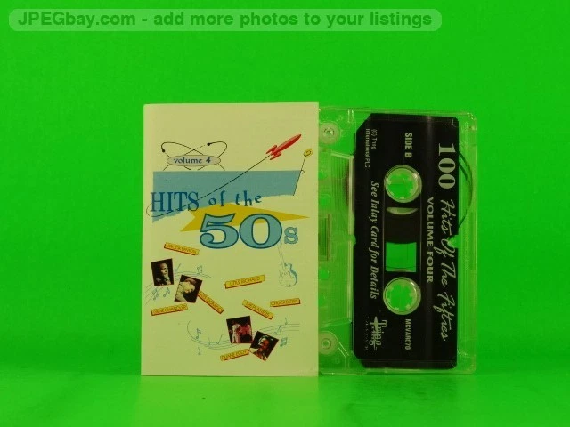 VARIOUS ARTISTS HITS OF THE 50S VOL 4 (106) 20+ Track Audio Cassette ...