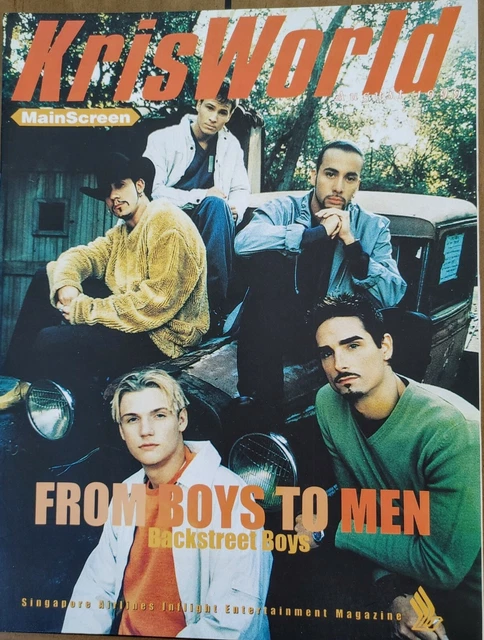 SINGAPORE AIRLINES INFLIGHT Magazine 1999 Backstreet Boys Cover $12.00 ...