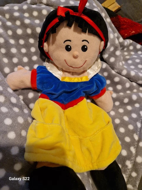 FIESTA CRAFTS SNOW WHITE HAND PUPPET Soft Toy £15.00 - PicClick UK