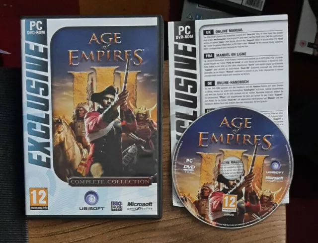 Age Of Empires Iii 3 Complete Collection For The Pc Dvd Rom