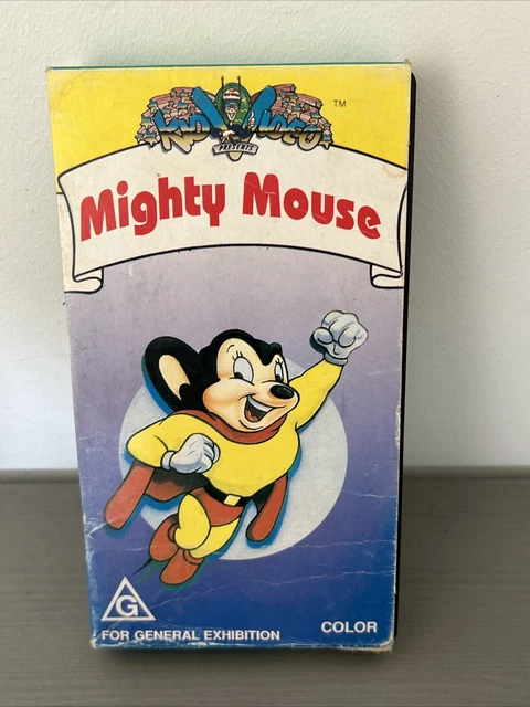 MIGHTY MOUSE VHS Video Tape Vintage Collectable $40.00 - PicClick AU